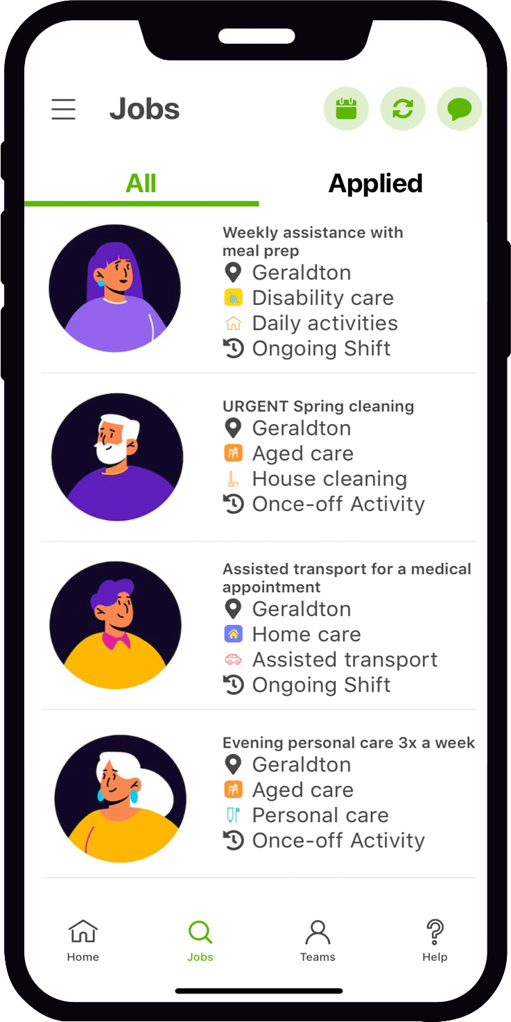 How to view and apply for jobs - mobility