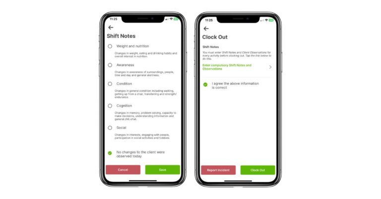 Shift Notes with AWACCS Framework- mobility