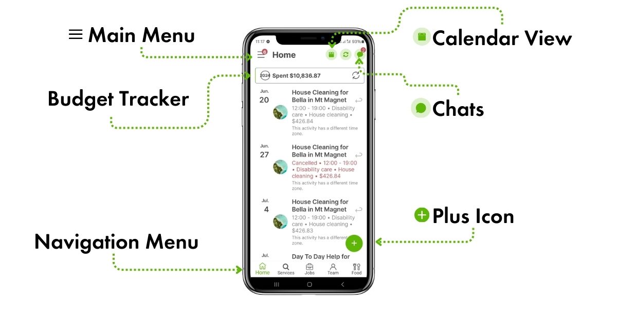 Navigating the Home Tab is Quick and Easy - mobility